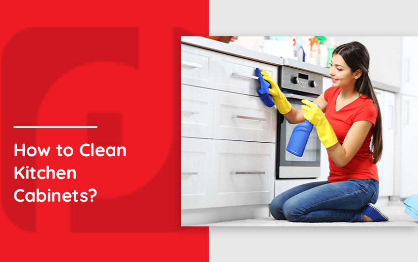 How to Deep Clean Kitchen Cabinets - Panda Kitchen